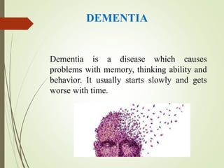 Organic mental disorder | PPTX