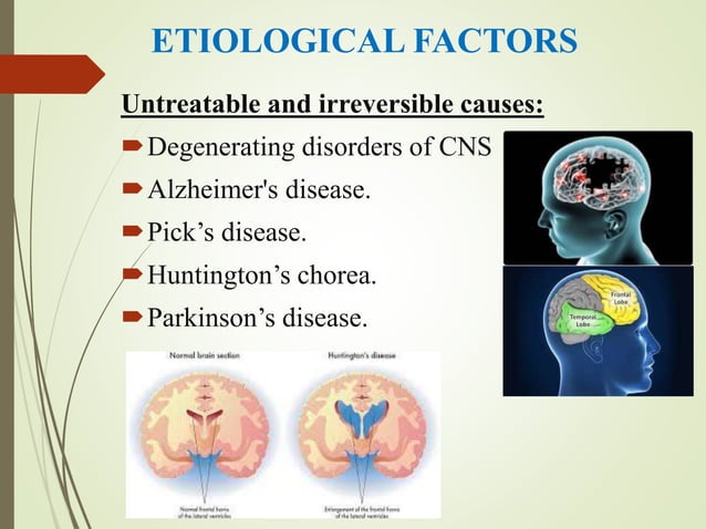 Organic mental disorder | PPTX | Brain and Nervous System Disorders ...