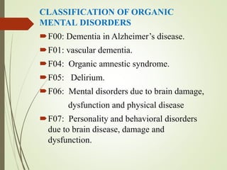 Organic Vs Functional Disorder: Organic Disease Vs Functional Disease ...