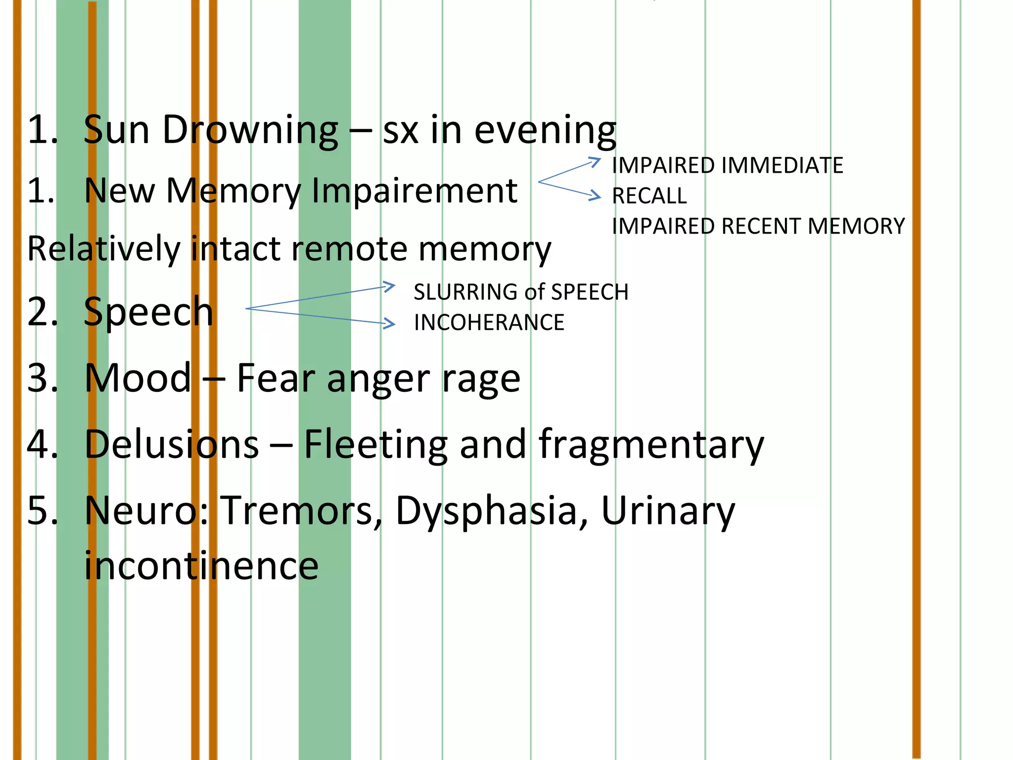 Organic Mental Disorders | PPT