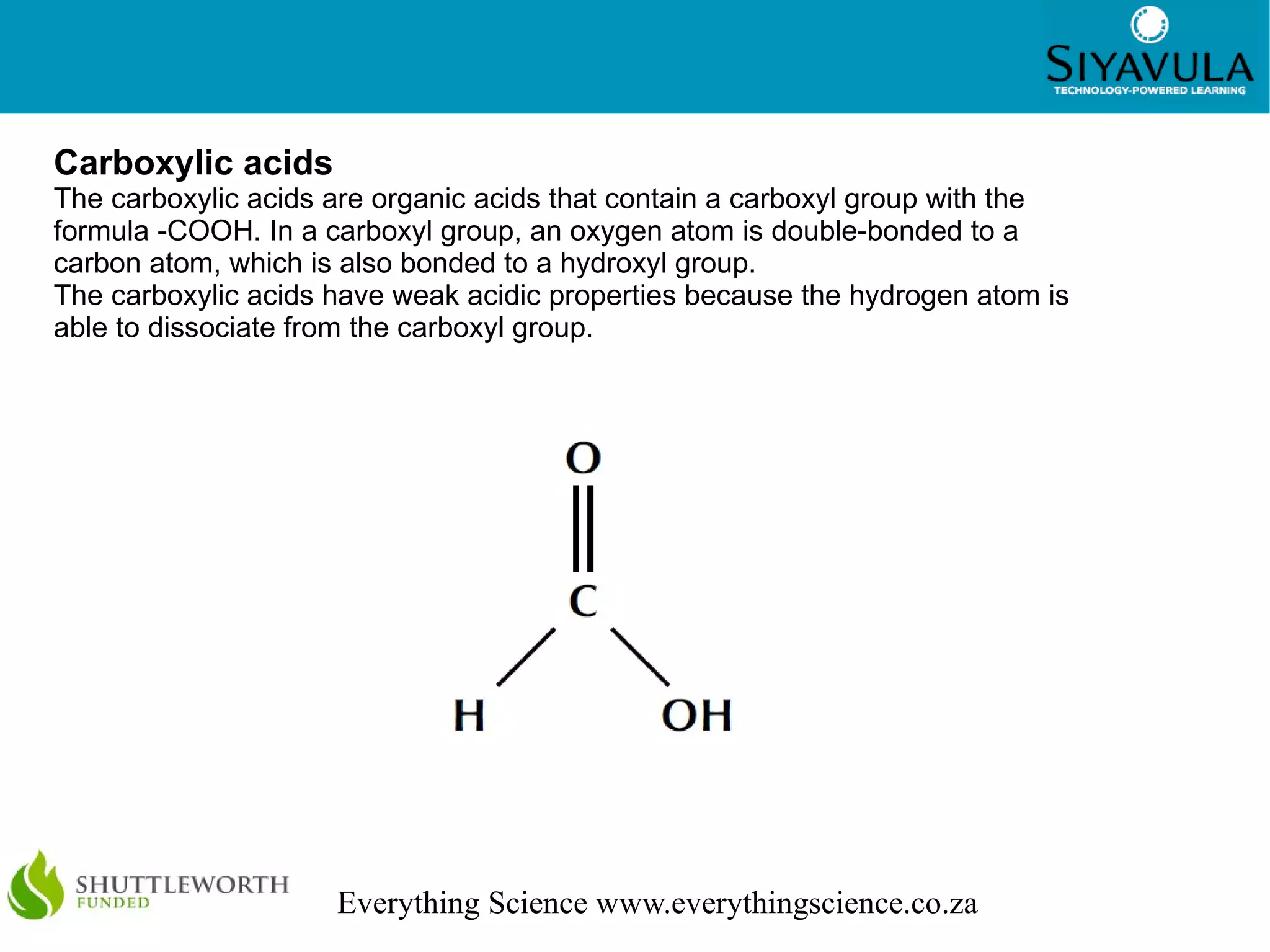 Organic molecules | ODP
