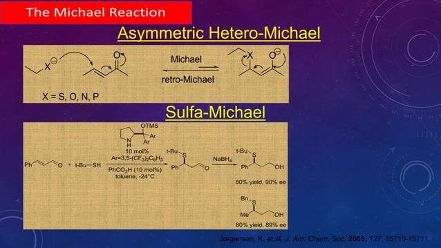 Michel Addition | PPTX | Chemistry | Science