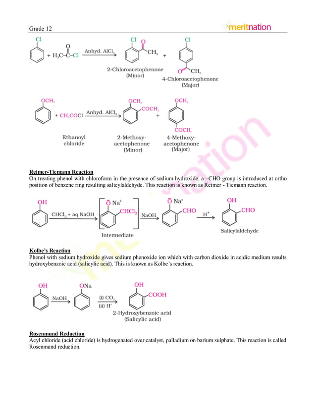 Organic name reaction | PDF | Chemistry | Science