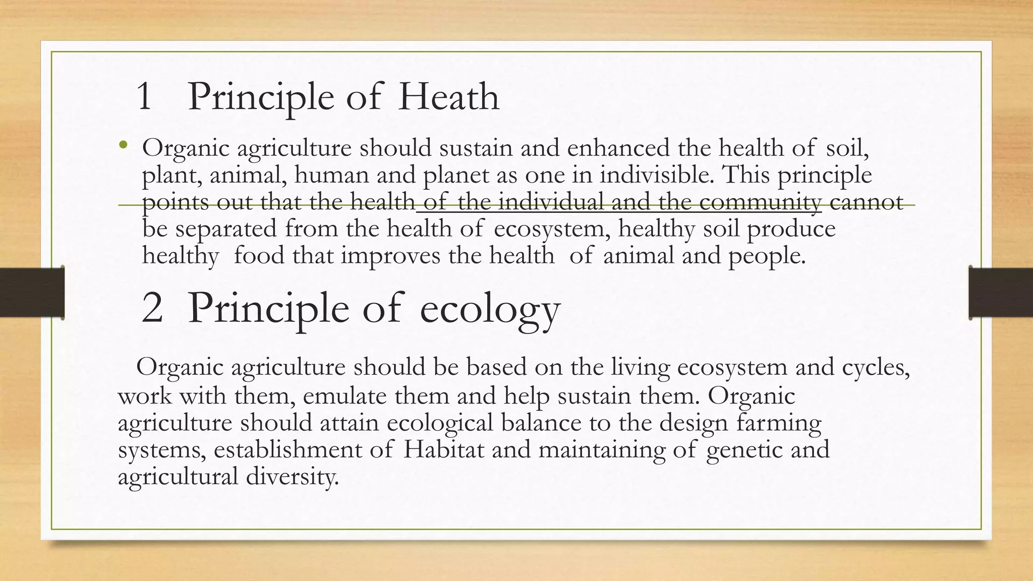 Organic farming , Definition , principle, objectives and scope in India ...
