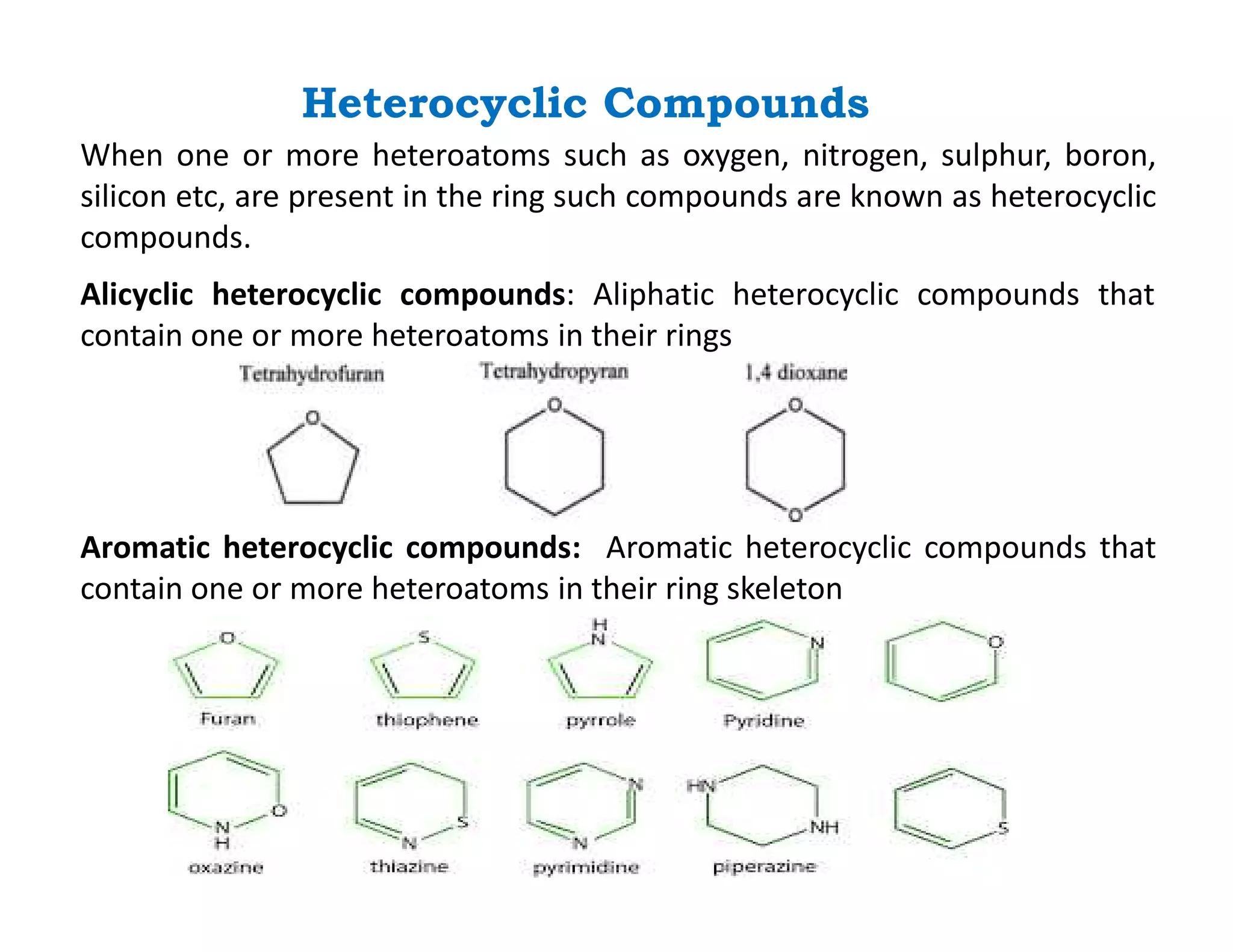 Classification of organic compounds | PDF