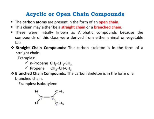 Classification of organic compounds | PDF