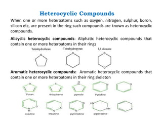 Classification of organic compounds | PDF