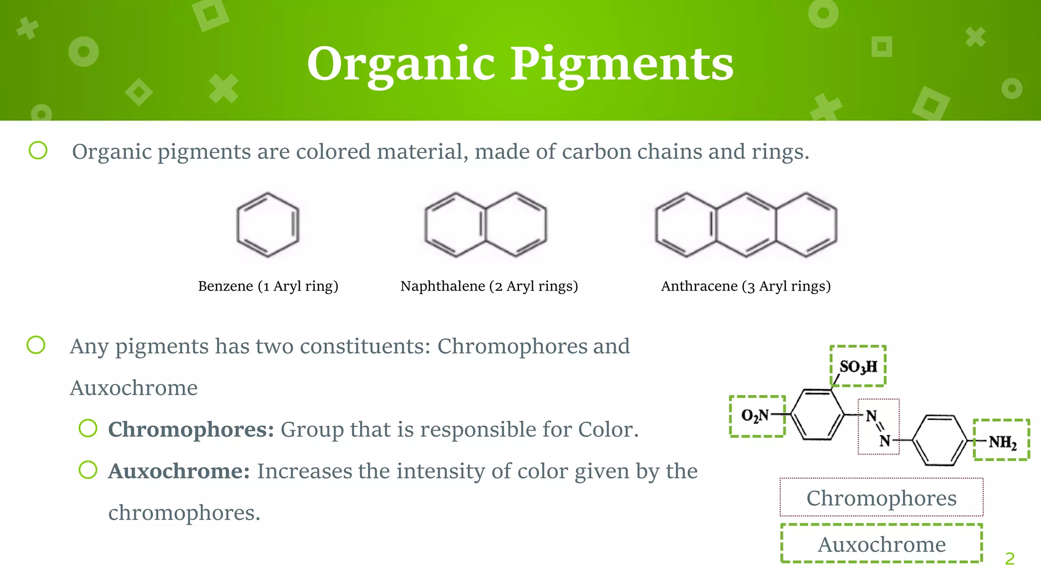 Organic pigments | PDF
