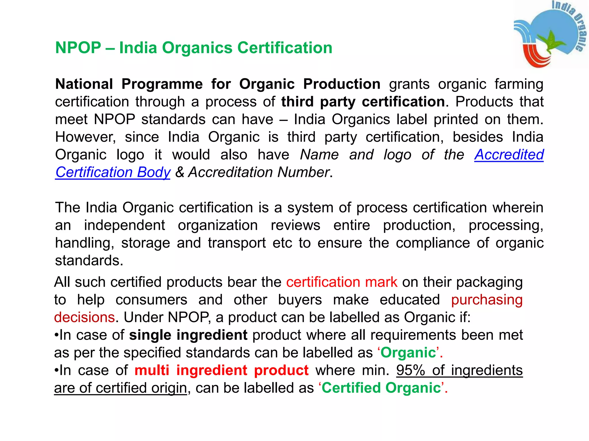 Organic poultry feed production | PPT