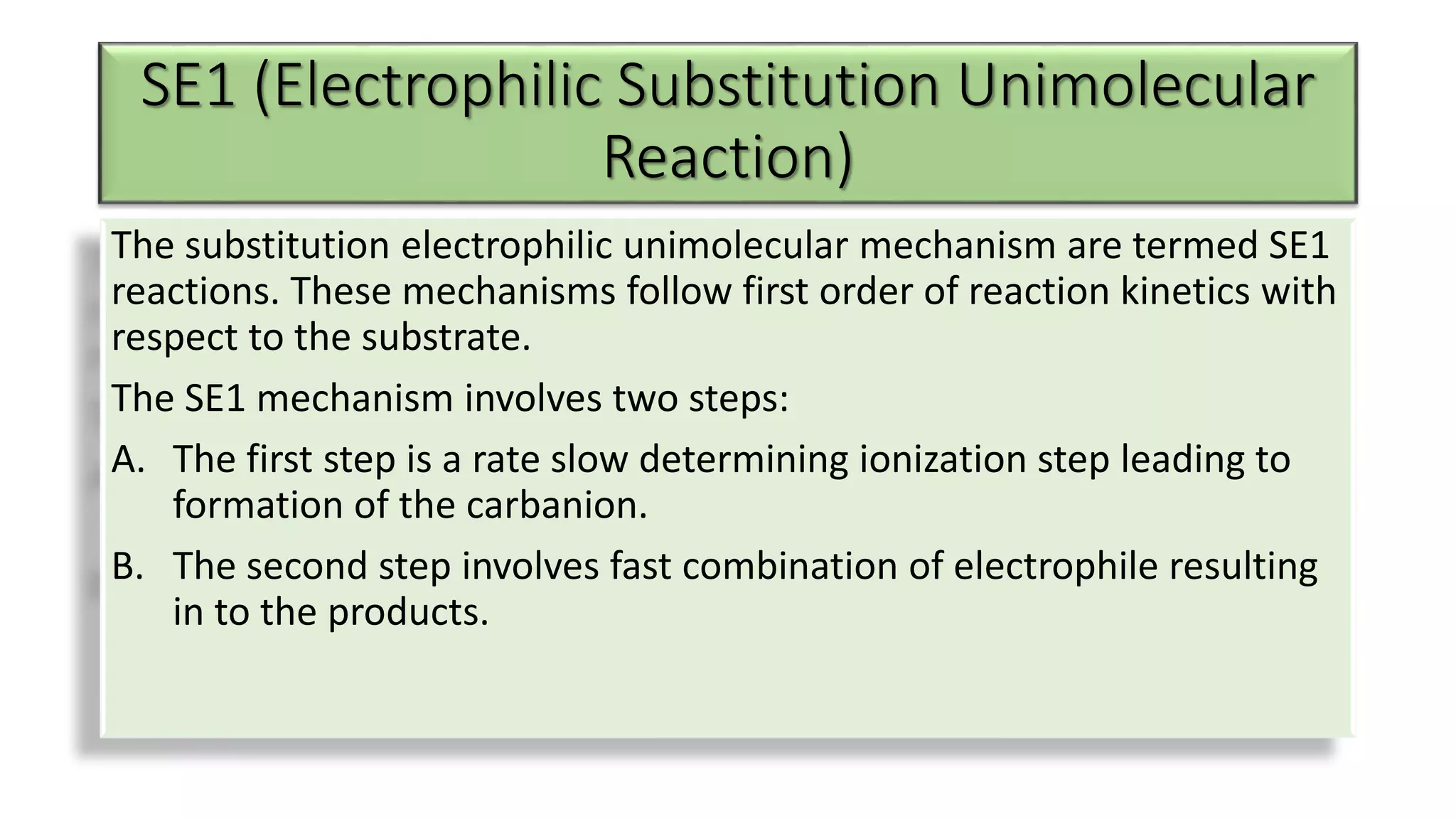 Electrophilic Substitution Reaction | PPTX