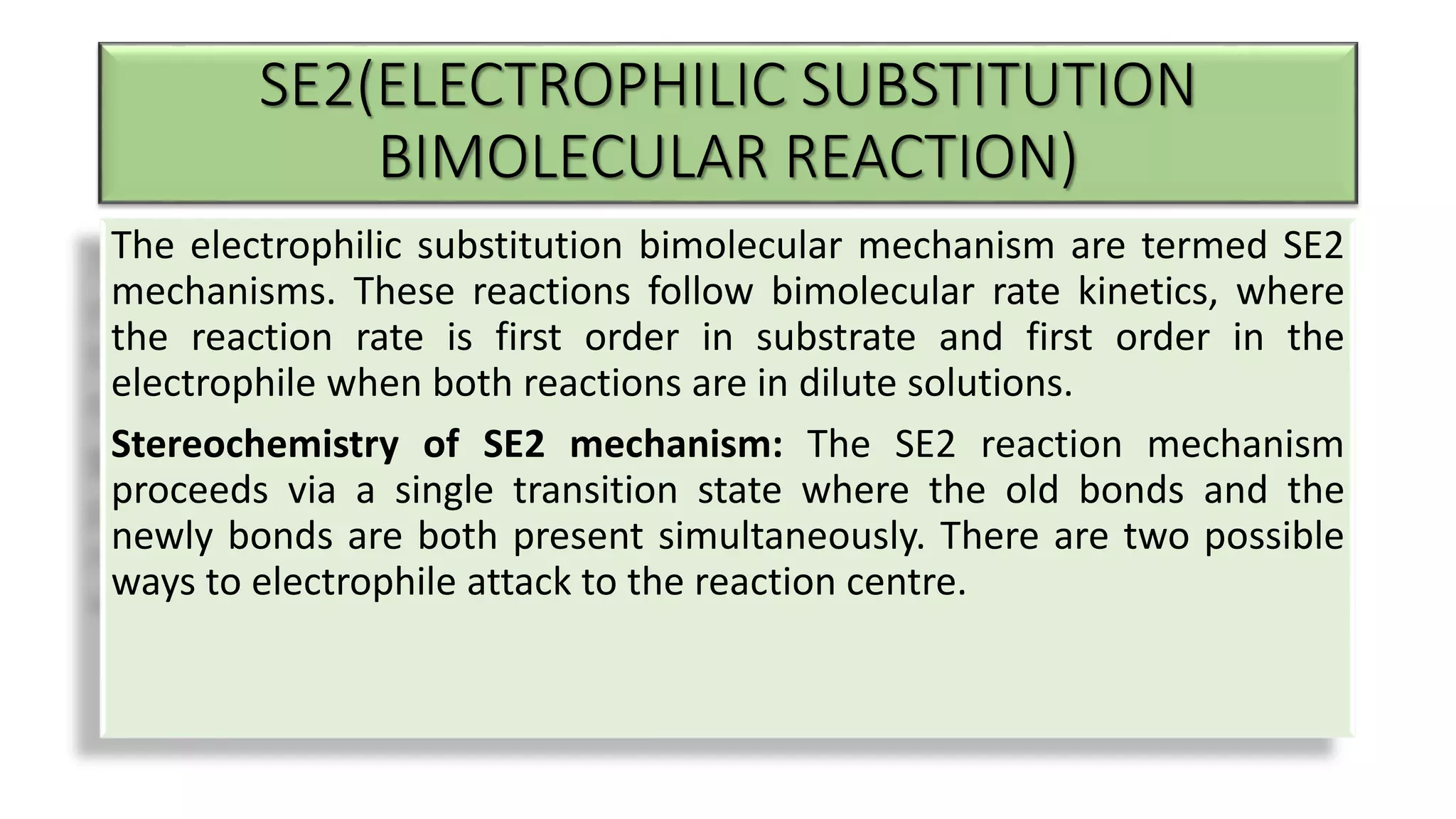 Electrophilic Substitution Reaction | PPTX