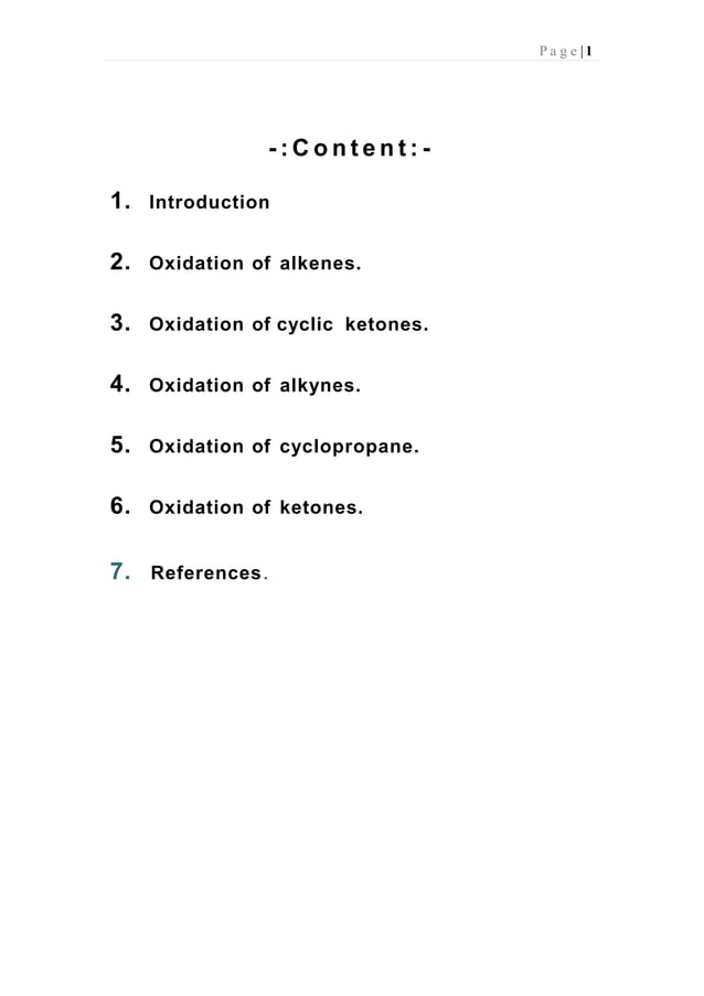 Oxidation by thallium nitrate | PPTX | Chemistry | Science