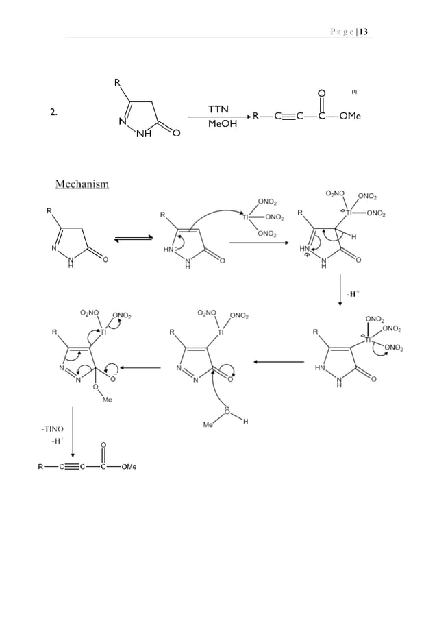 Oxidation by thallium nitrate | PPTX | Chemistry | Science
