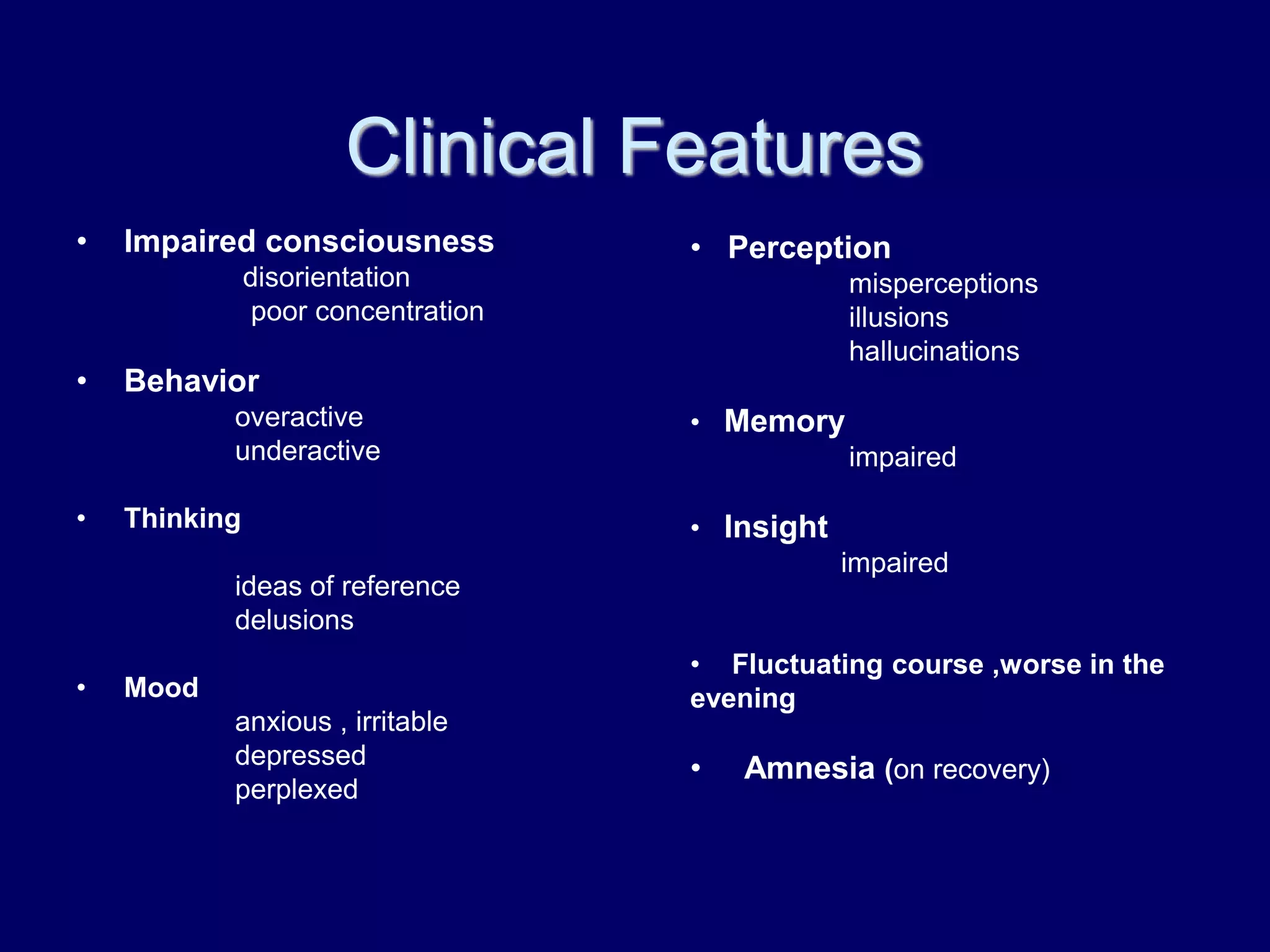 OrganicPsychiatricDisorders.ppt