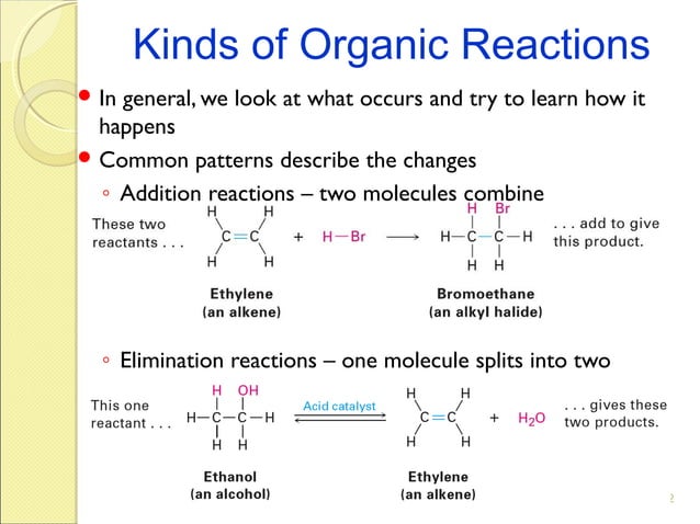 Organic reaction mechanism full | PPT