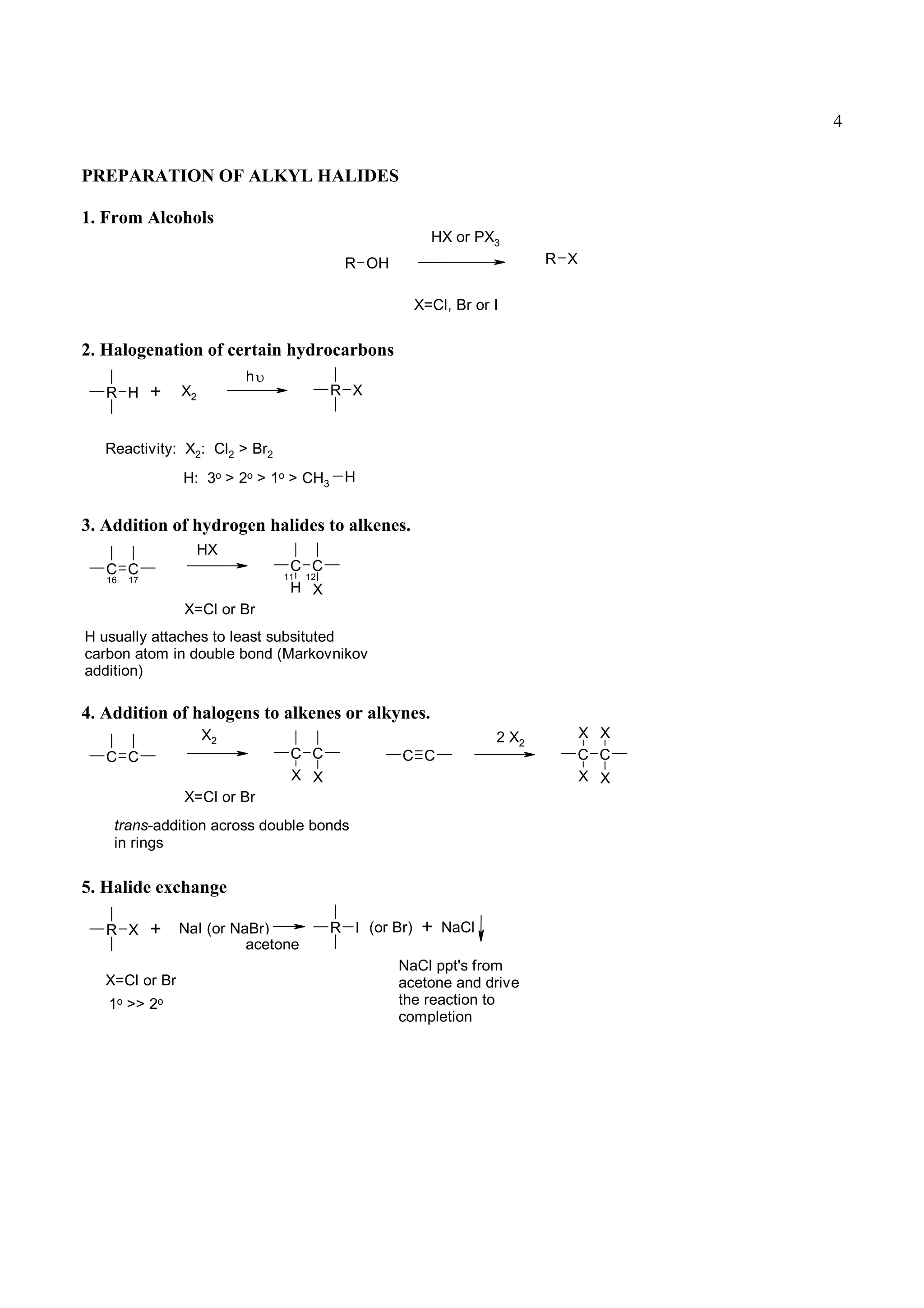 Organic reactions | PDF