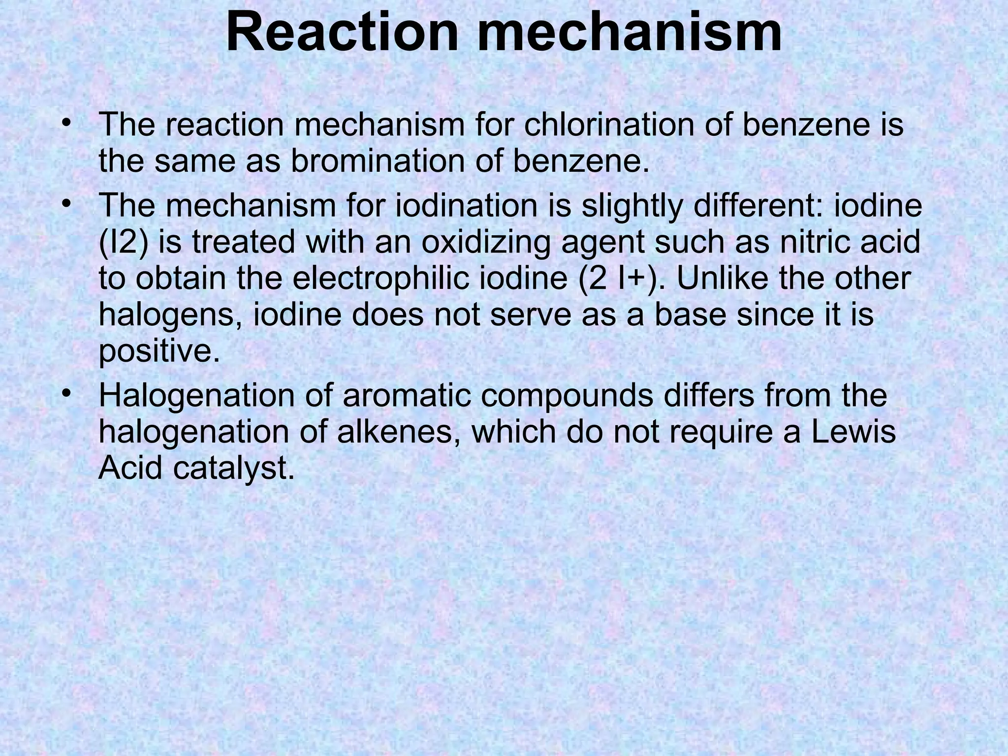 Organic reactions and mechanisms | PPT