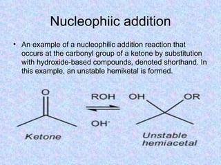 Organic reactions and mechanisms | PPT