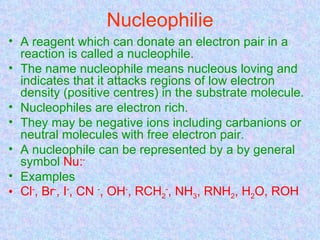 Organic reactions and mechanisms | PPT