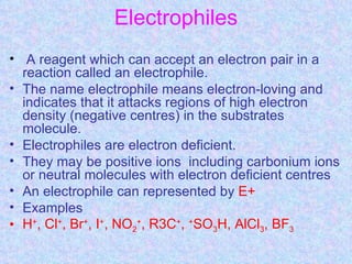 Organic reactions and mechanisms | PPT