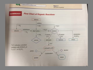 organic reactions in grade 12 organic chemistry | PPT