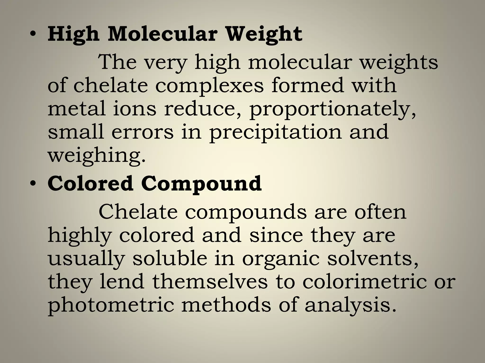 Organic reagents used in inorganic analysis | PPTX