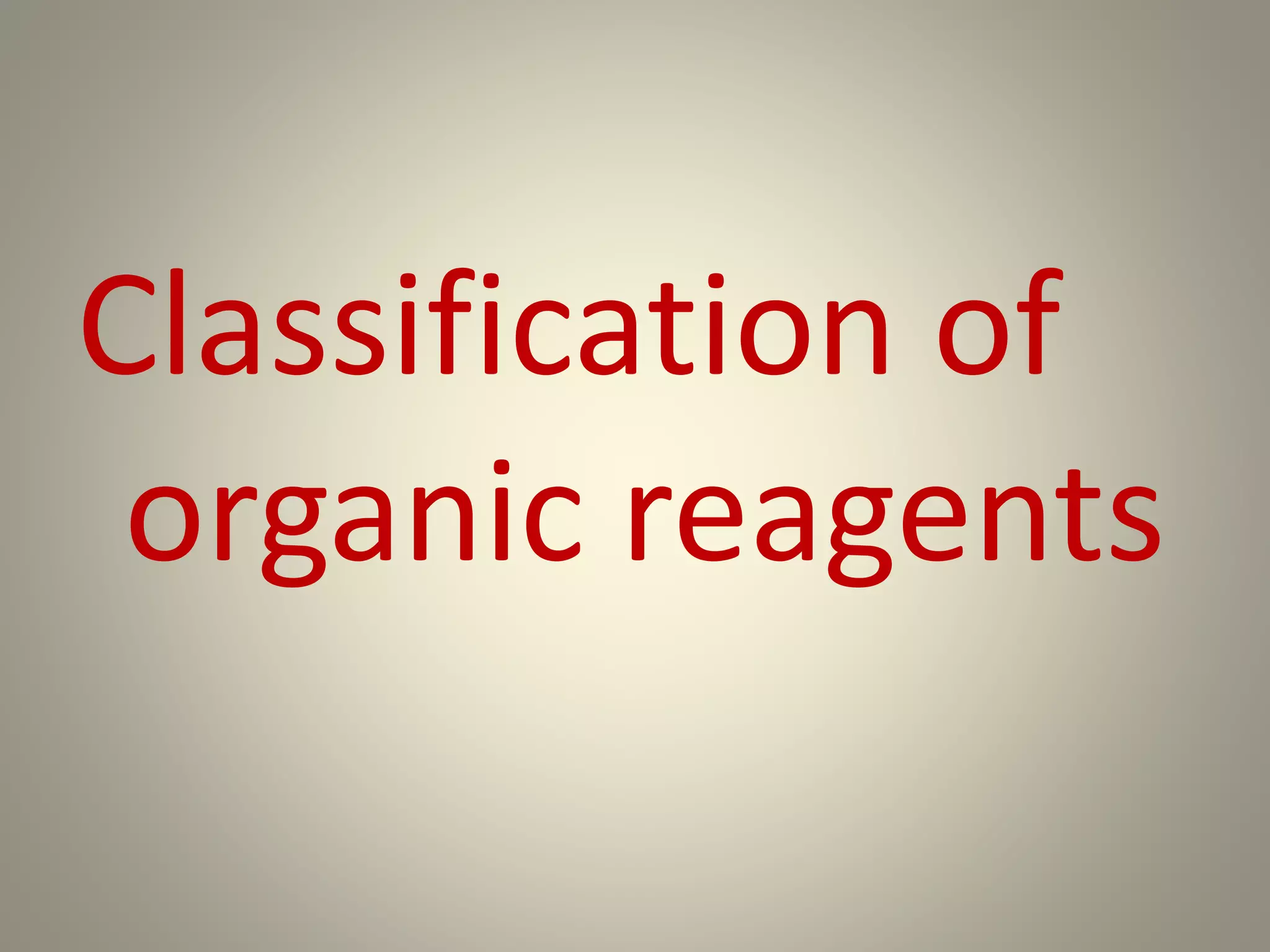 Organic reagents used in inorganic analysis | PPTX