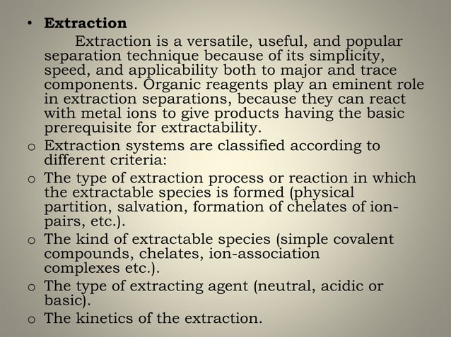 Organic reagents used in inorganic analysis | PPTX | Chemistry | Science