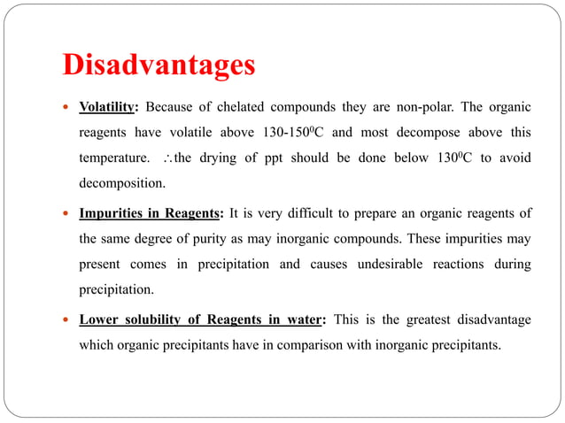 Organic reagents vs inorganic reagents | PPTX