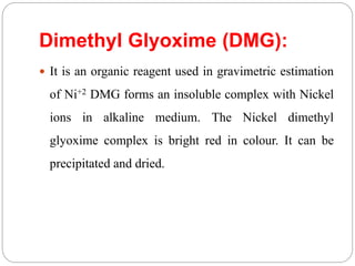 Organic reagents vs inorganic reagents | PPTX