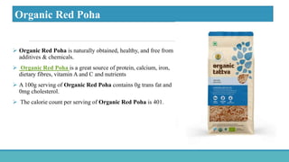 Organic Rice Products | PPTX