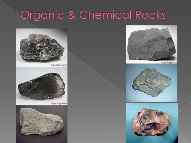 Organic rocks and fossil fuels | PPT