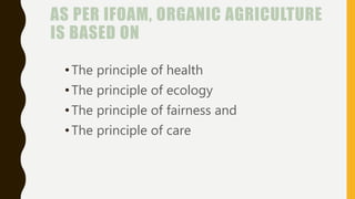 Organic seed production | PPTX