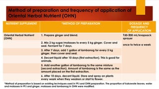 Organic seed production systems for field legumes and lowland ...