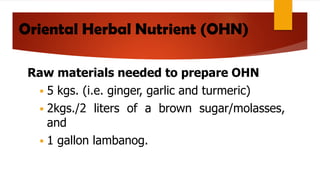 Organic seed production systems for field legumes and lowland ...