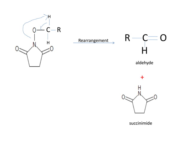 oxidation reaction mechanism by reagent n-bromosuccinimide,hydrogen ...