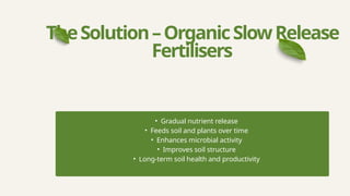 Organic Slow Release Fertiliser — Smarter Nutrition for Healthier Soil.pptx