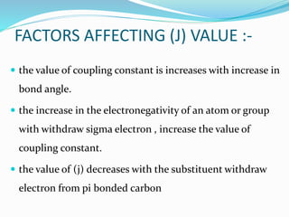NMR SPECTROSCOPY | PPTX | Chemistry | Science