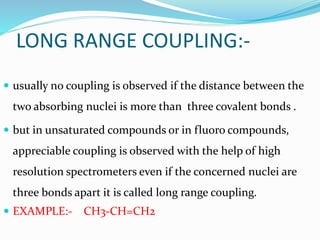 NMR SPECTROSCOPY | PPTX | Chemistry | Science