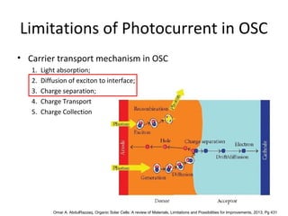 Developments in organic solar cells | PPT