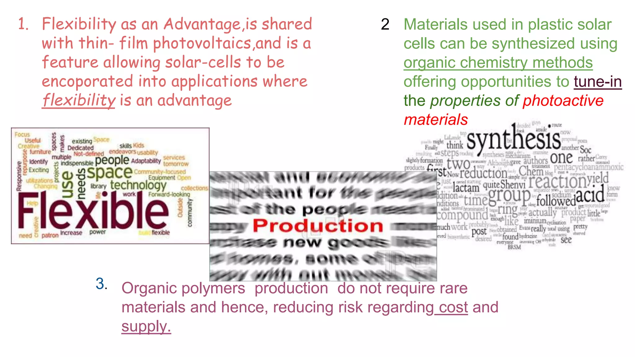 Organic / Polymer solar cells | PPTX | Chemistry | Science