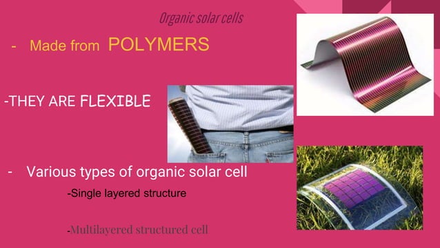 Organic / Polymer solar cells | PPT