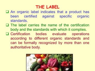Organic standards and certification.pptx