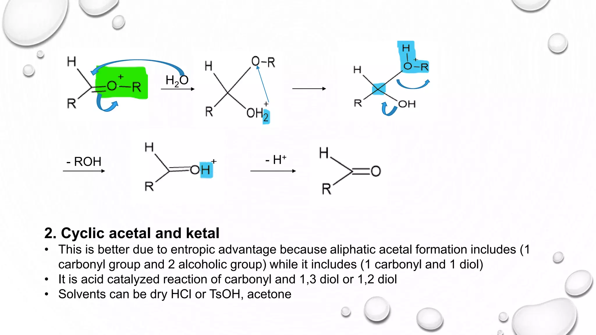 Protection of carbonyl and carboxyl group | PPTX