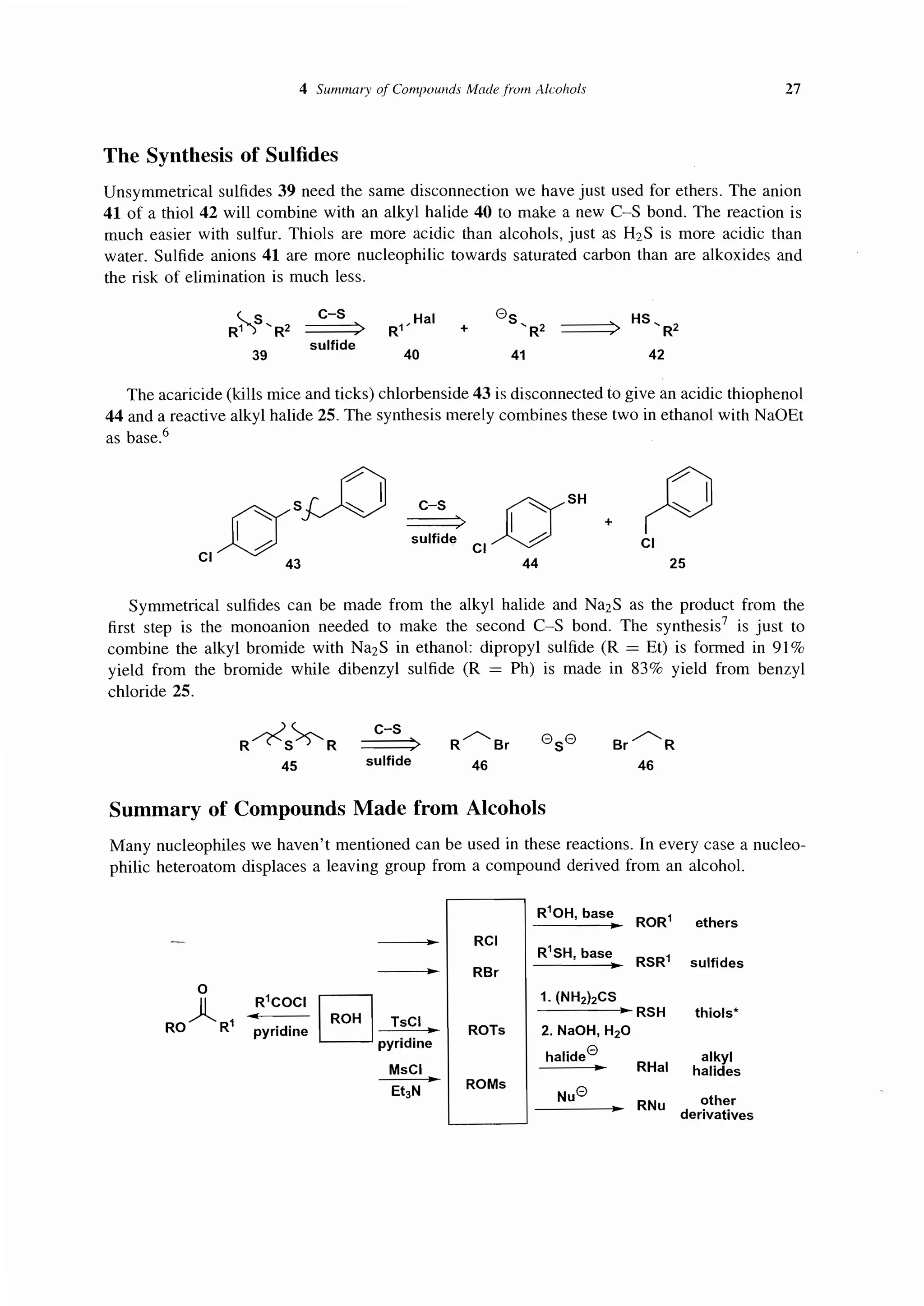 Organic synthesis the disconnection approach by stuart warren | PDF