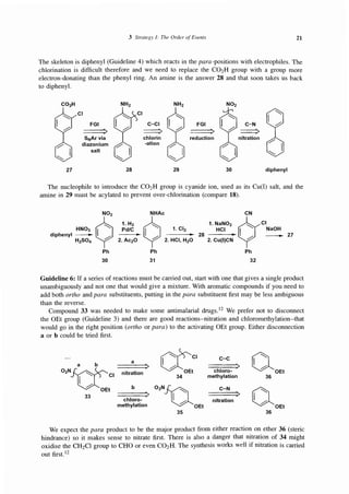 Organic synthesis the disconnection approach by stuart warren | PDF