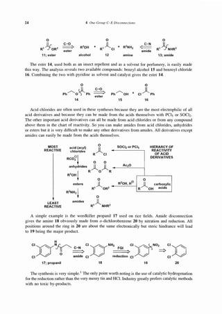 Organic synthesis the disconnection approach by stuart warren | PDF