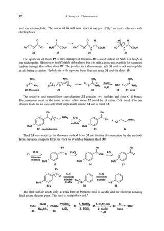 Organic synthesis the disconnection approach by stuart warren | PDF