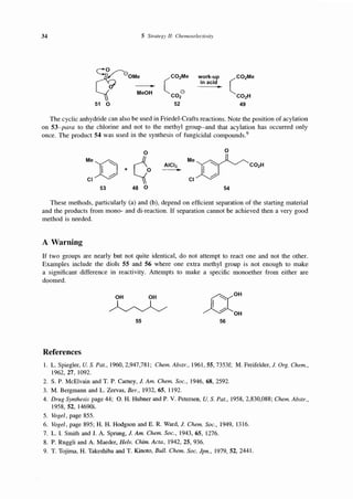 Organic synthesis the disconnection approach by stuart warren | PDF