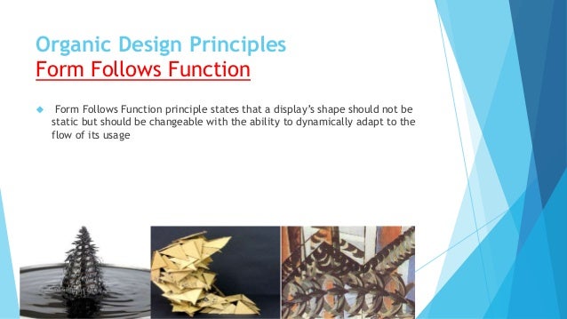 Organic User Interface Examples